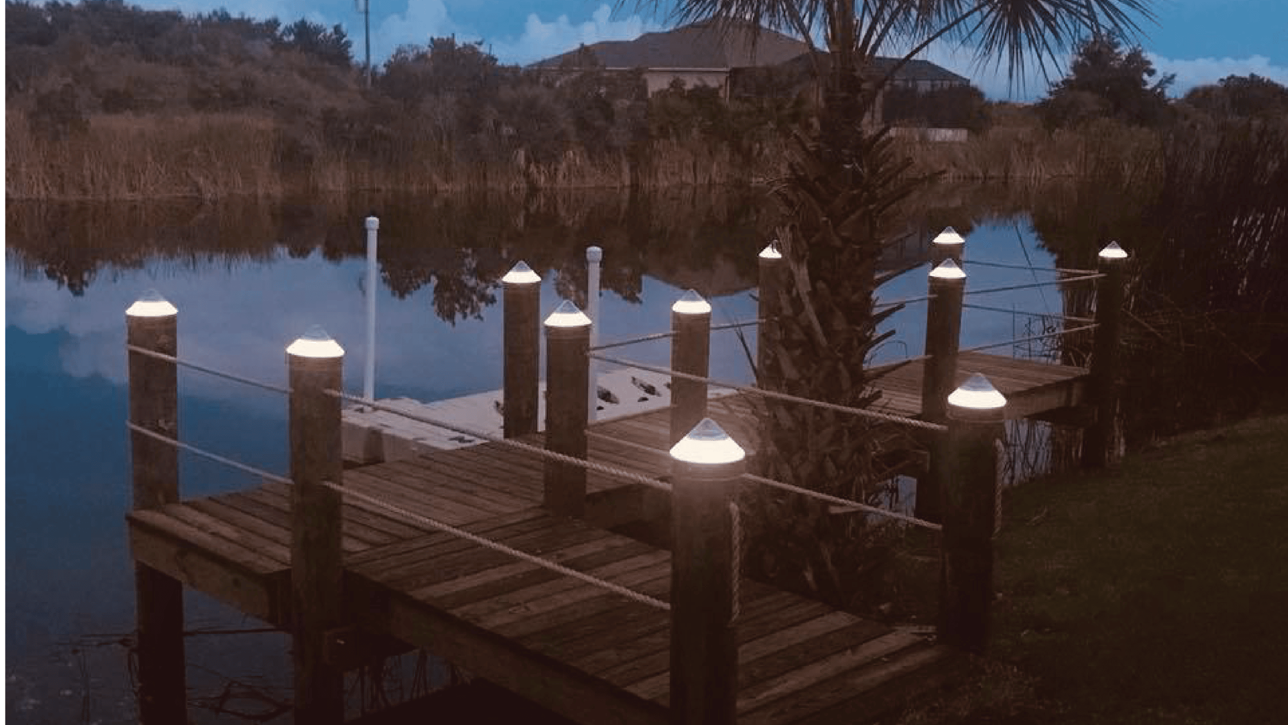 Doklite is the Original Solar Piling Cap - Made in the USA