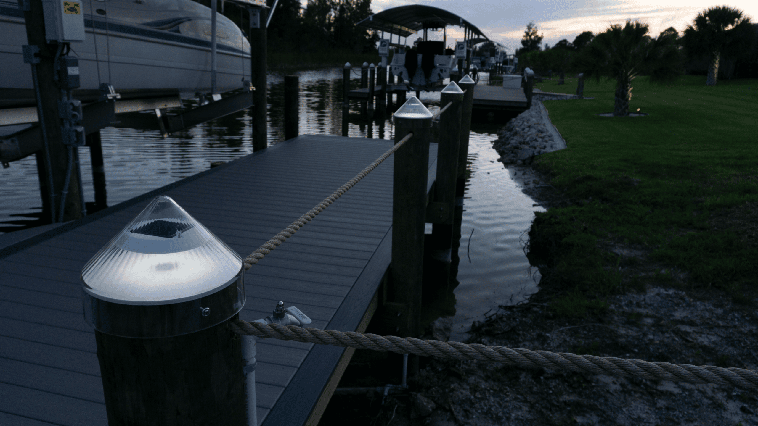 DokLite®: The Safest & Brightest Piling Cap In The World