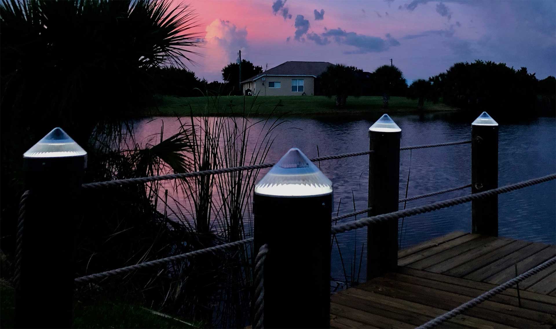 DokLite®: The Safest & Brightest Piling Cap In The World