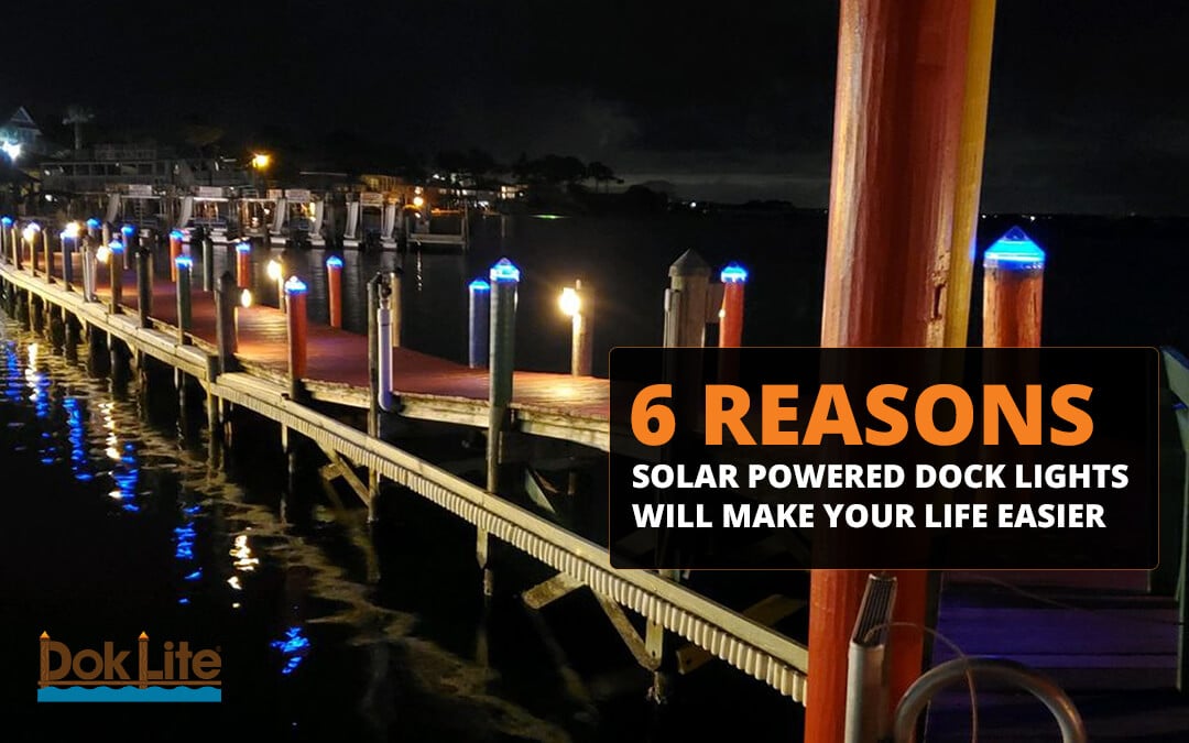 Solar Dock Lights, Marine Dock Lights, Solar Powered Dock Lights by ...